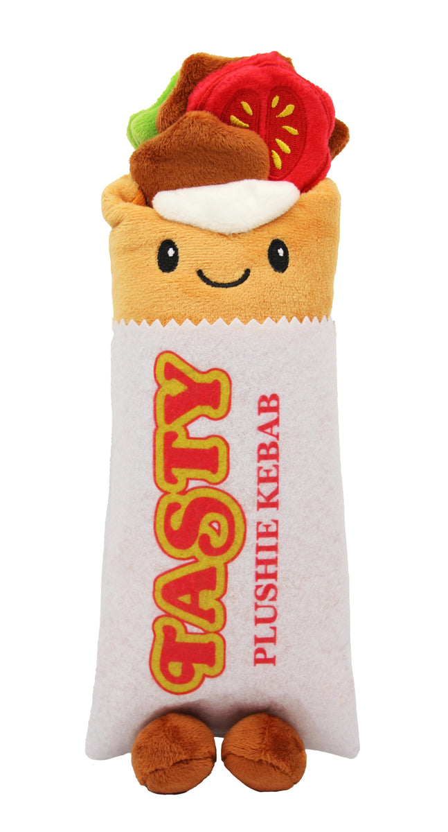 Kebab Plushie - Funny Novelty Food Soft Plush Toy for Kebab Lovers ...