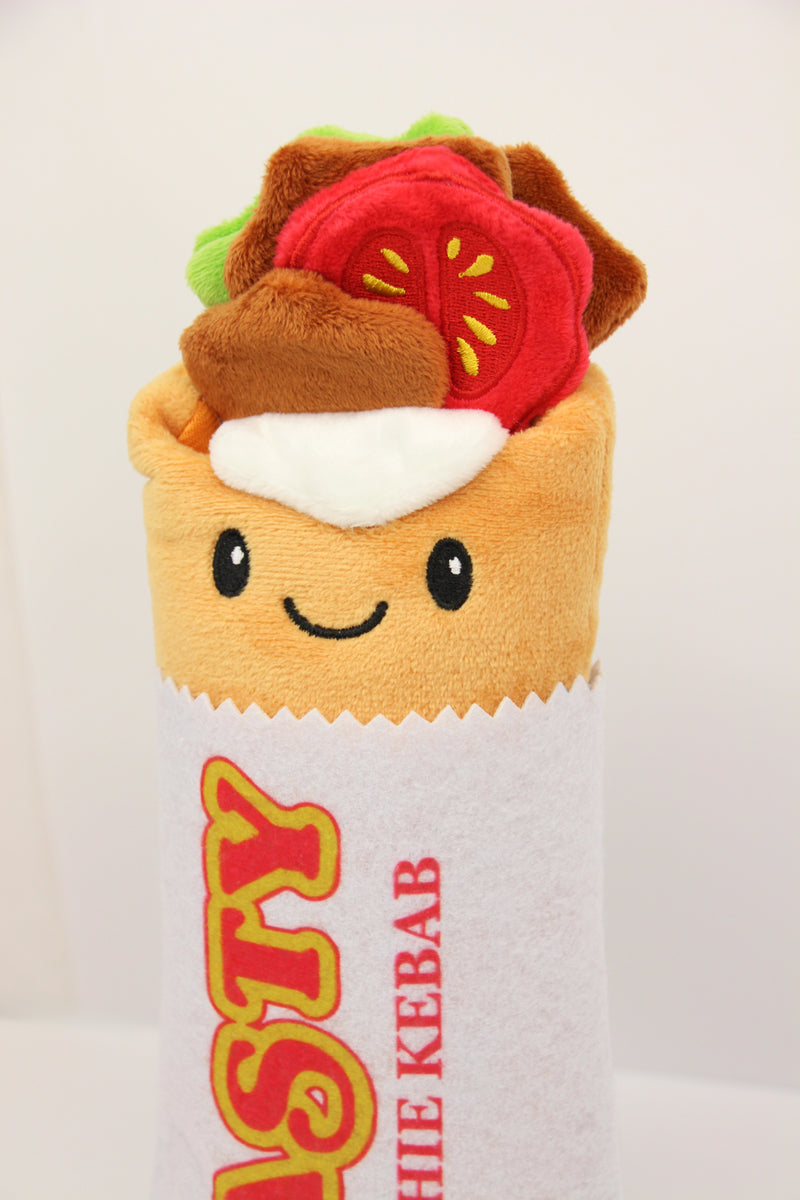 Kebab Plushie - Funny Novelty Food Soft Plush Toy for Kebab Lovers ...